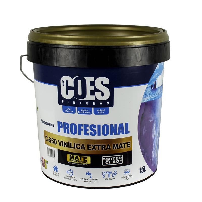 C-650 EXTRA MATE VINÍLICA — Pinturas COES